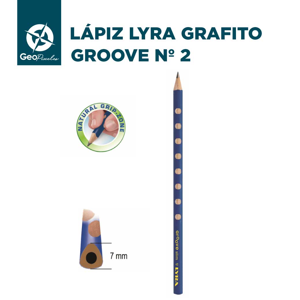 Lápiz Grafito Groove Slim Lyra - Geopixeles Chile